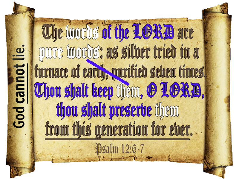 Psalm-12_6-thru-7 - Restoration Of The Family